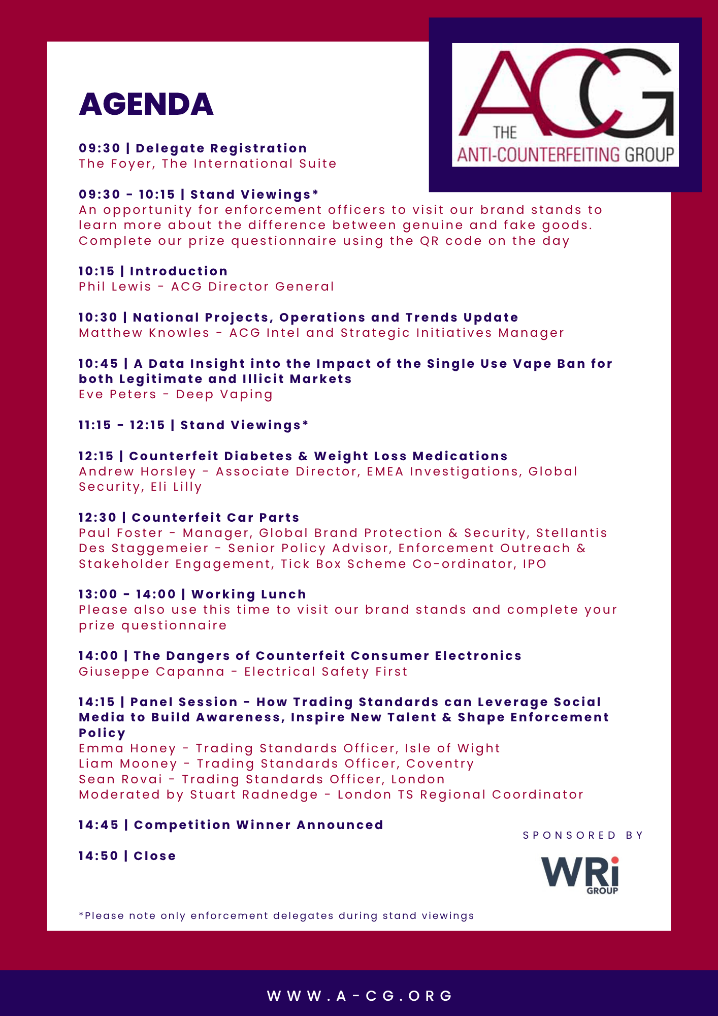 Events | ACG